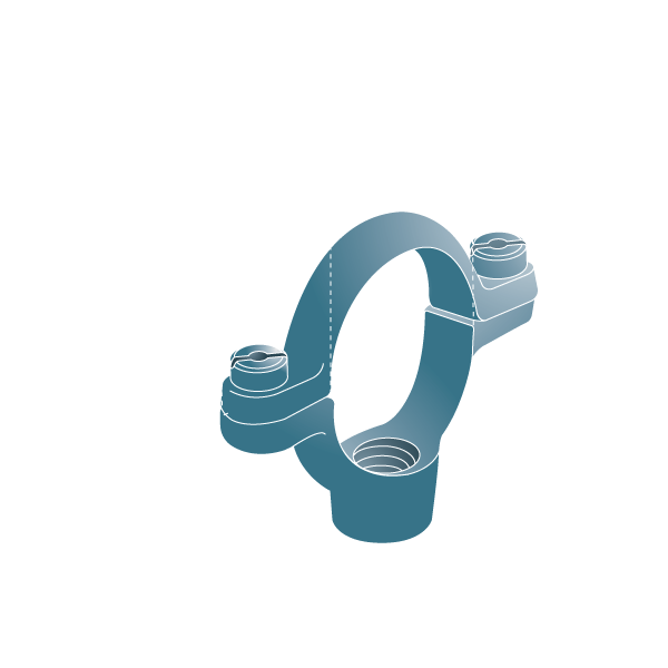 Pipe Clips - 1000s of products in stock at Greenaway